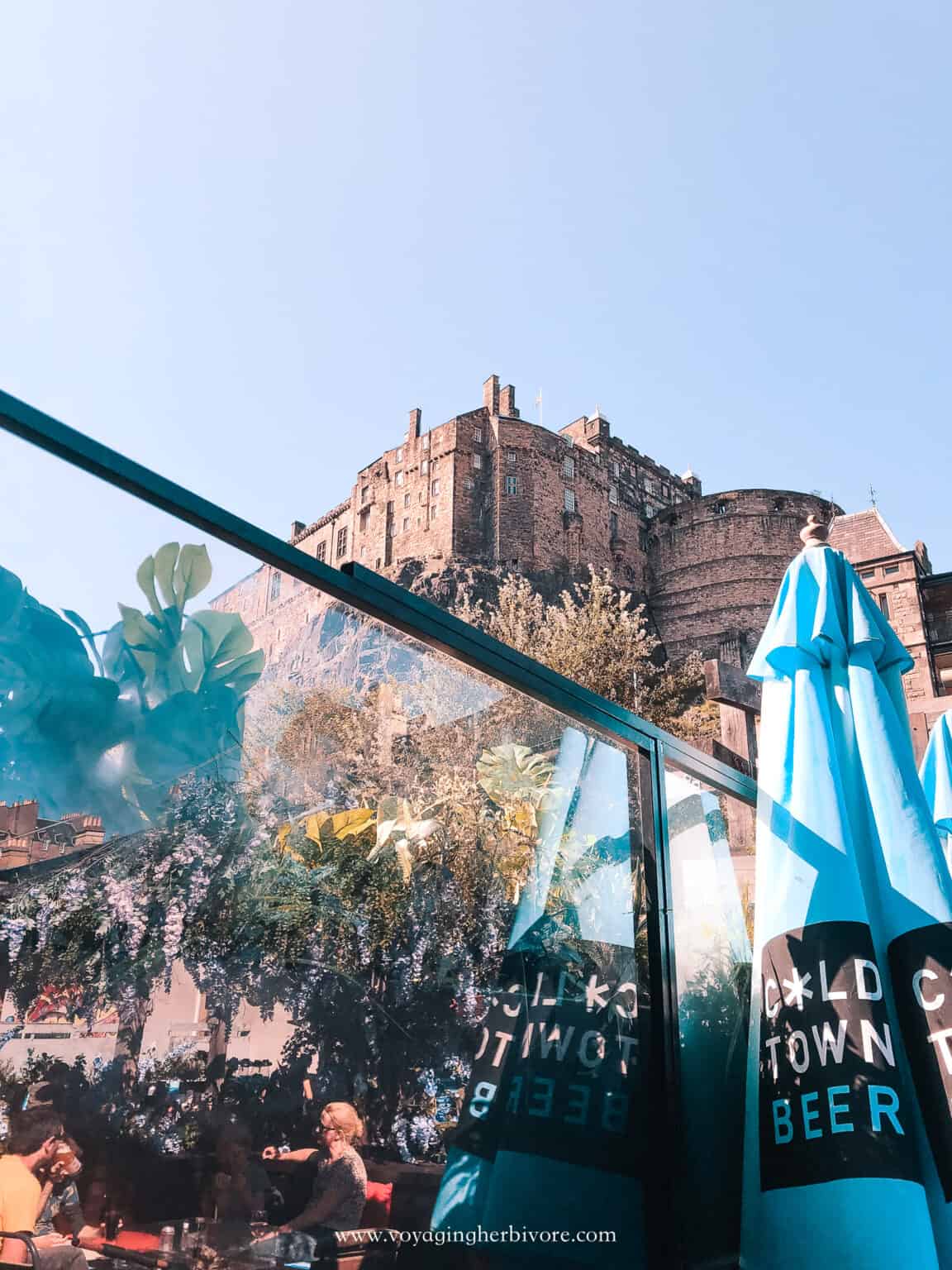 15 STUNNING Rooftop Bars in Edinburgh - Voyaging Herbivore