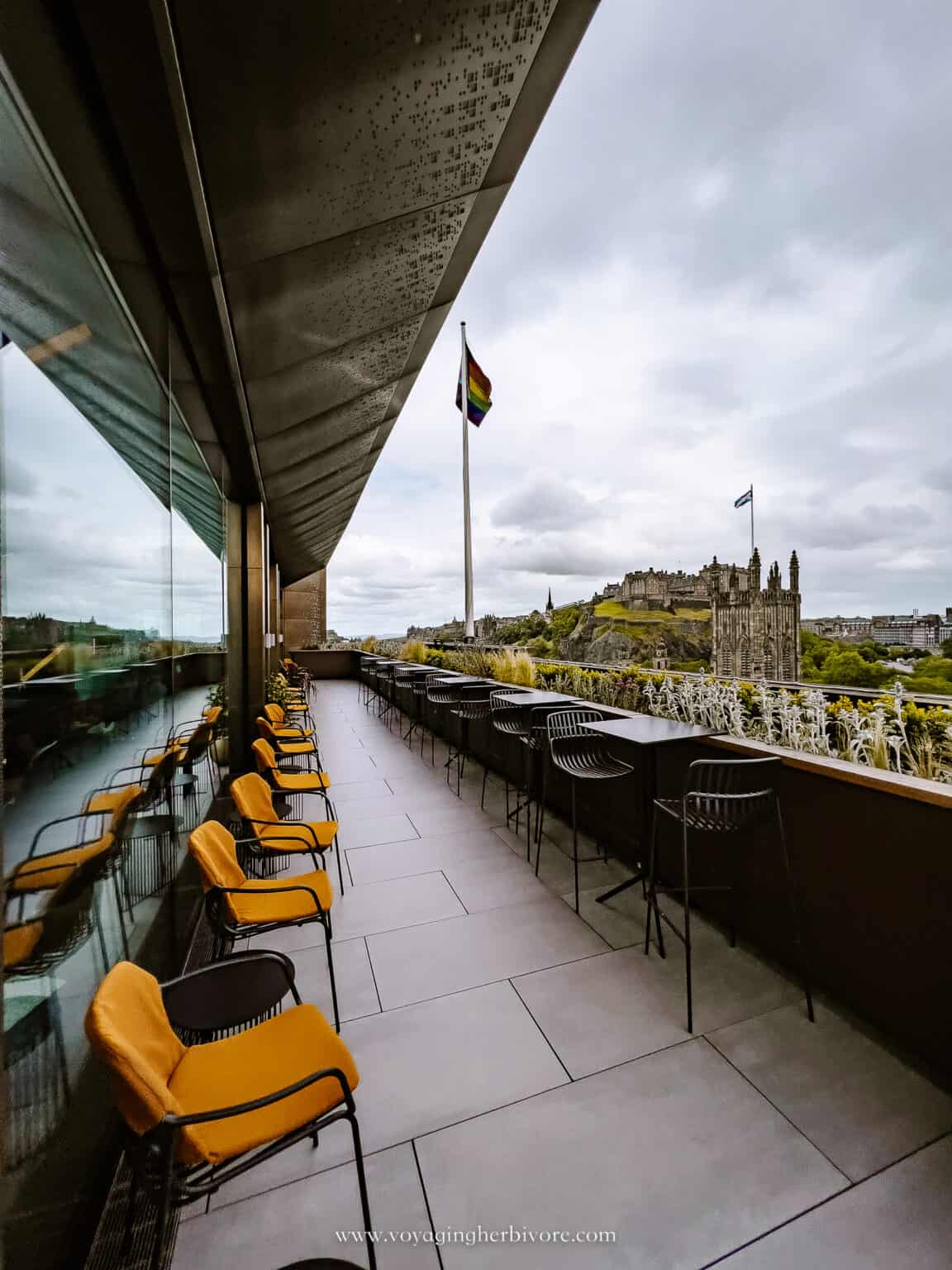 15 STUNNING Rooftop Bars in Edinburgh - Voyaging Herbivore