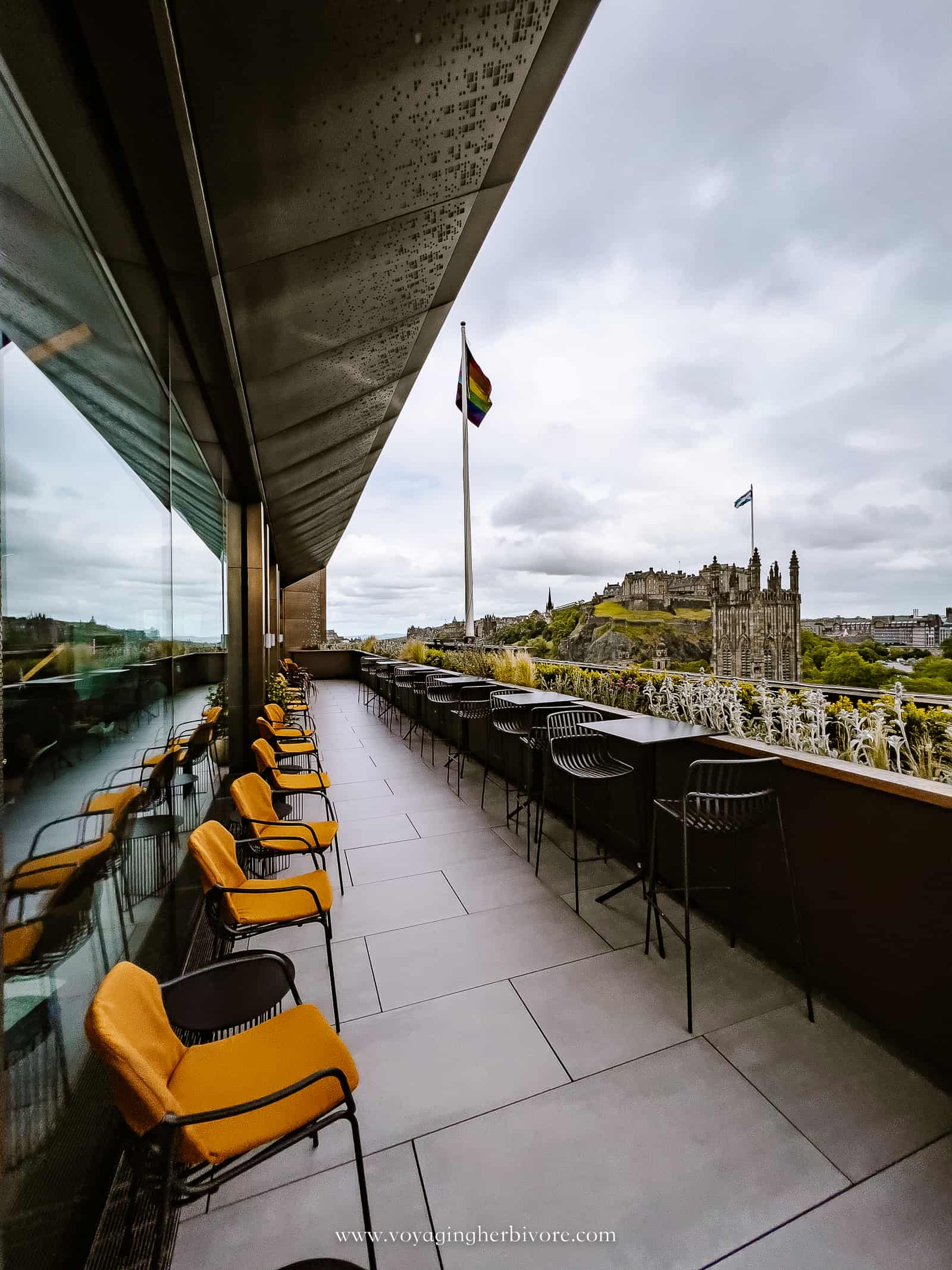 15 STUNNING Rooftop Bars in Edinburgh - Voyaging Herbivore